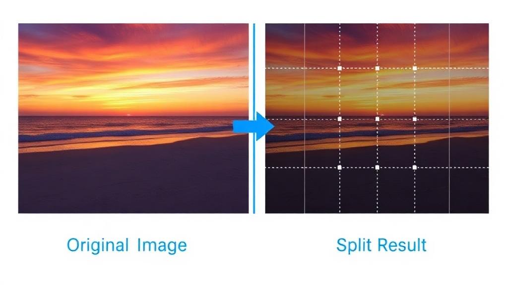 Split Image Online Free – Image Splitter to Cut Image Horizontally or ...