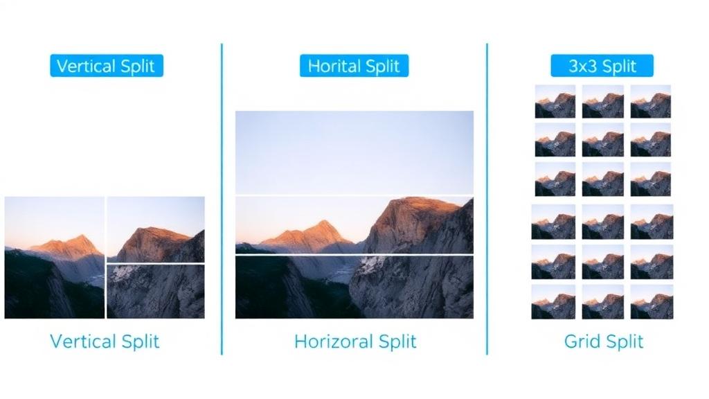 Split Image Online Free – Image Splitter to Cut Image Horizontally or ...